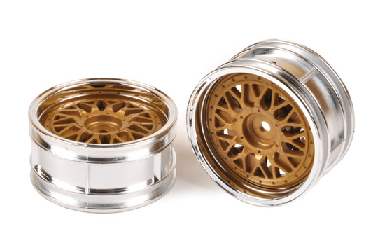 TAMIYA Jantes 26mm à flasque type BBS, 50548 - Roues - Pneus - Jantes ...