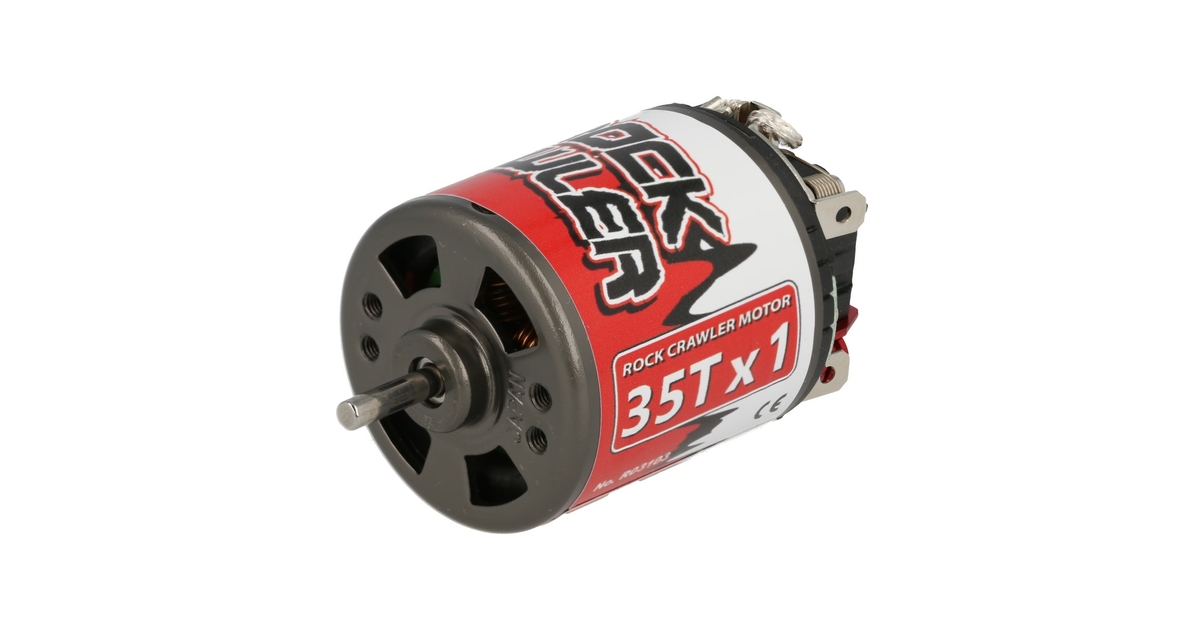 ROBITRONIC Rock Crawler Motor 35 Turn, R03103 - Moteur / Variateur ...