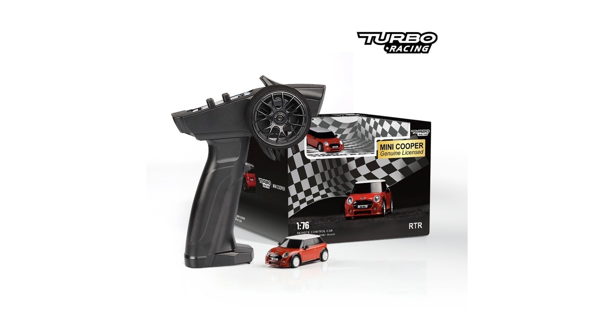 TURBO RACING Mini Cooper 1/76ème sous licence, TB-TR01 - TURBO RACING ...