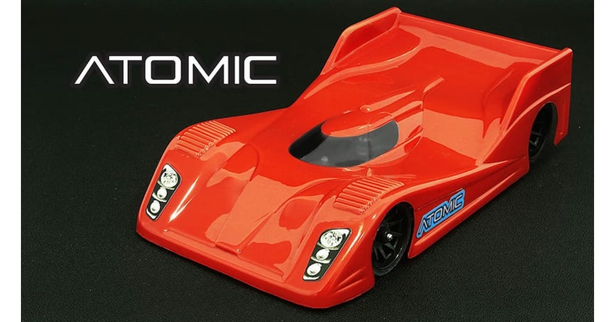 ATOMIC Carrosserie Lexan PAN CAR MP1 98WB, AMZ-OP011-MP1 - Carrosserie ...