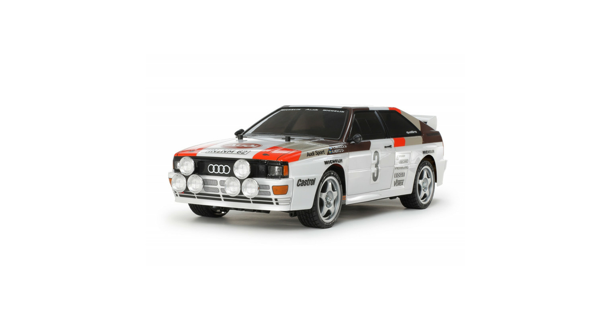 TAMIYA TT-02 Audi Quattro Rallye A2 KIT 58667 - Piste/Piste 1/10 ...