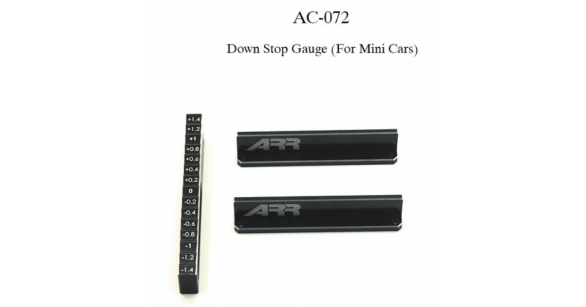 RC Aurora Cales pour reglage du droop miniz, AC-072 - Accessoire Miniz ...