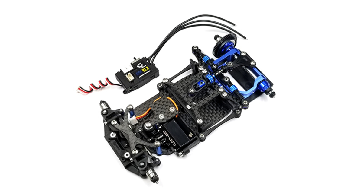 GL RACING Kit GLR à monter avec servo et controller, GLR-001-KSET ...