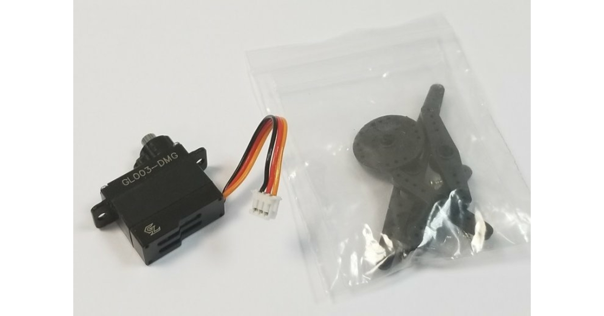 GL RACING Servo de direction GLR, GL003-DMG - Radio et Accessoires ...