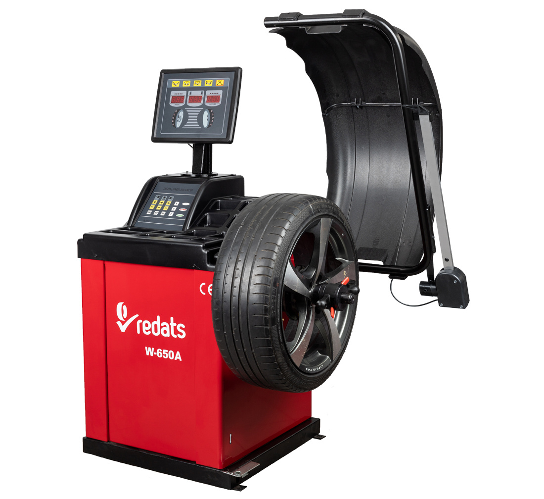 Équilibreuse de roue 100% Automatique Laser 220V - SR-Distribution