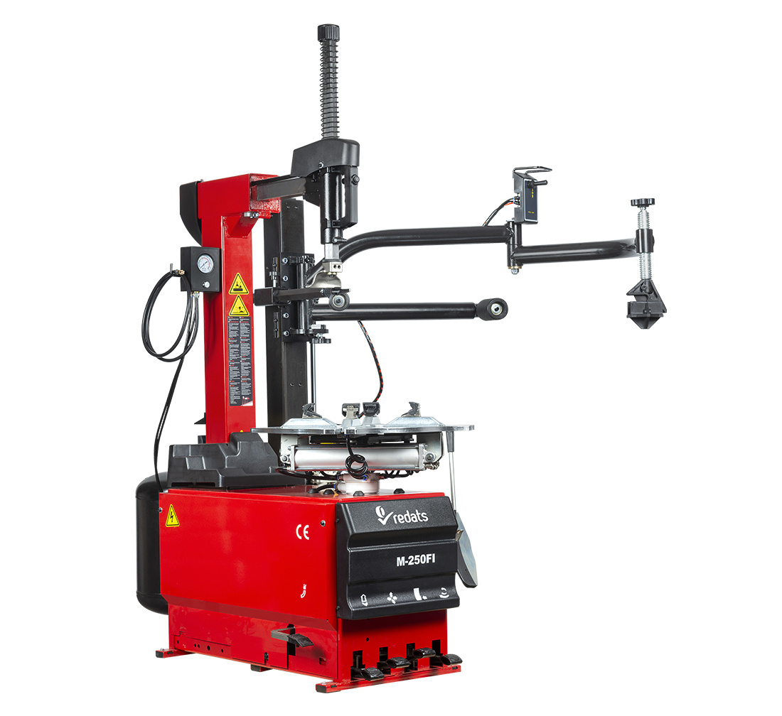 Démonte-pneus automatique avec bras d'assistance et gonfleur M-250FI