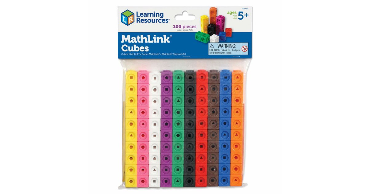 Learning Resources MATHLINK® CUBES-100 - Maths en jeu|Shop