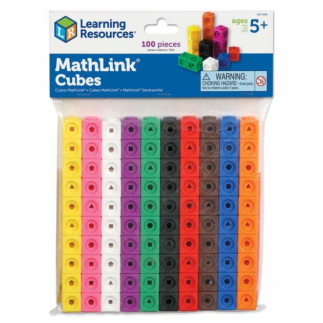Learning Resources MATHLINK® CUBES-100 - Maths en jeu|Shop