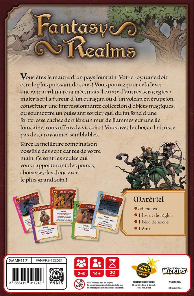 Fantasy Realms : Dominez votre royaume avec stratégie