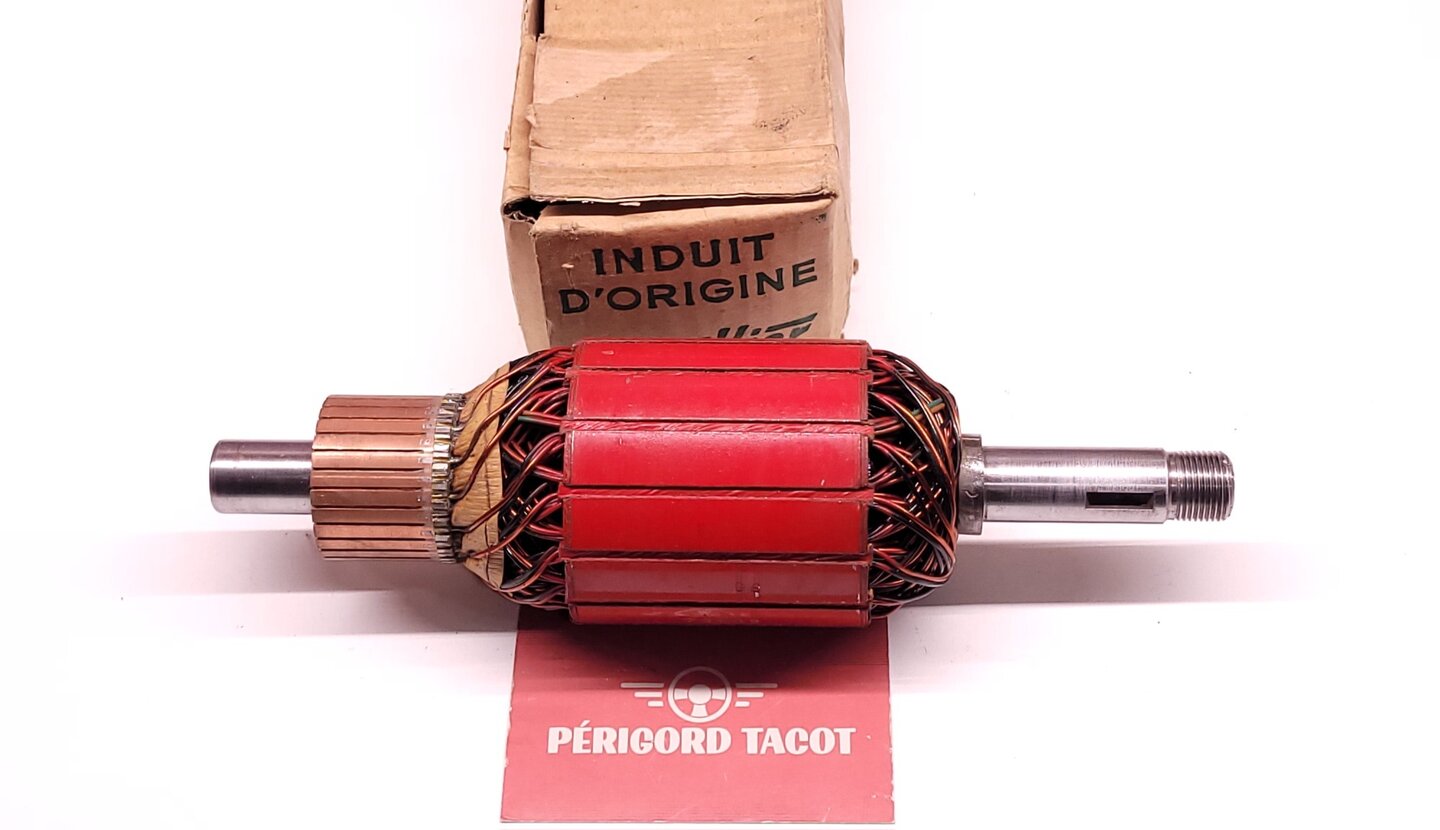 Induit Rotor Dynamo 12v Ducellier 76982 Citroën P3 P4 MF Perkins 7246 ...