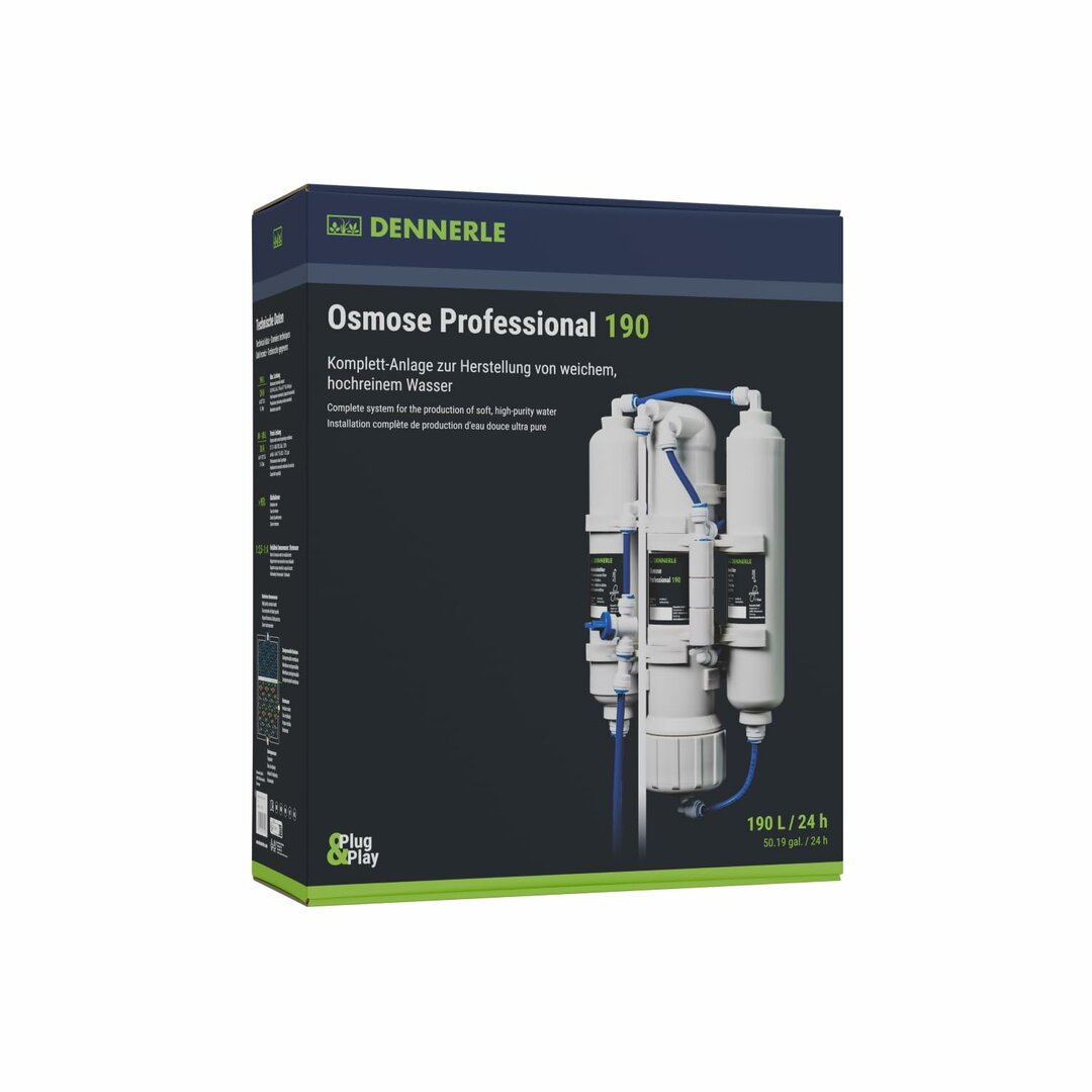Dennerle Osmose Professional 190 - Eau ultra pure et sûre