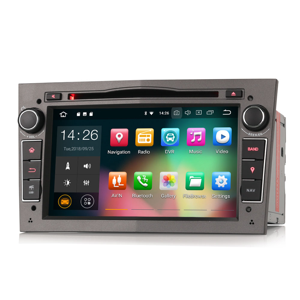 Autoradio Android 9.0 GPS Opel Astra Zafira - Connecté Wi-Fi/3G - Auto ...