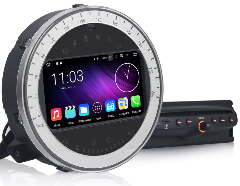 Autoradio Android GPS Navigation Bluetooth Mini Cooper Countryman ...