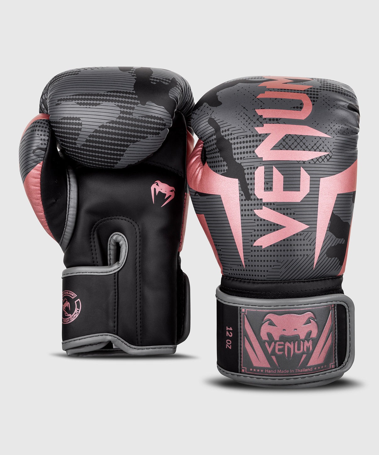 Gants de boxe Venum Élite - Noir et Rose - Gants - lecoinduring