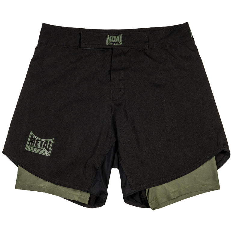 Short de MMA Metal boxe 2 en 1 Dual - le coin du ring