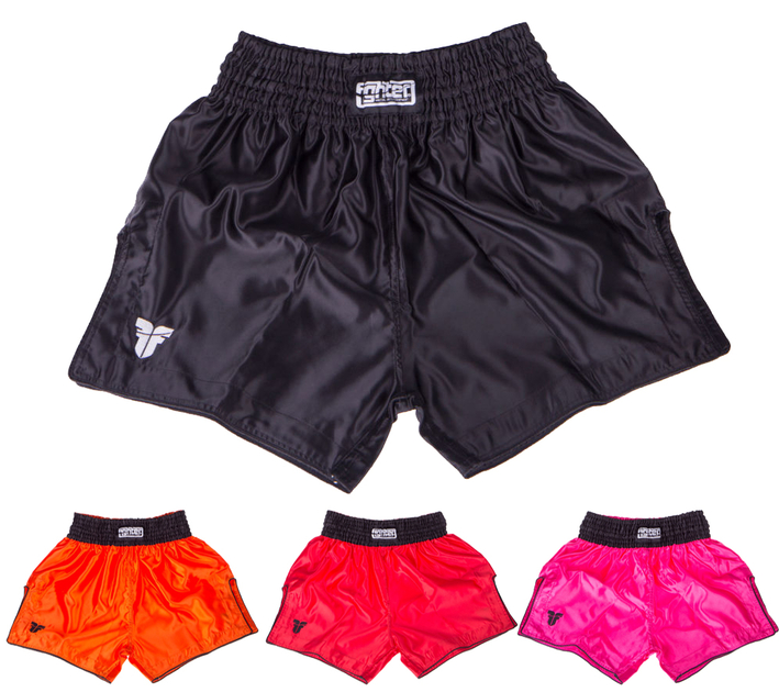 Short de boxe Thaï Fighter Bangkok Noir - Short - lecoinduring