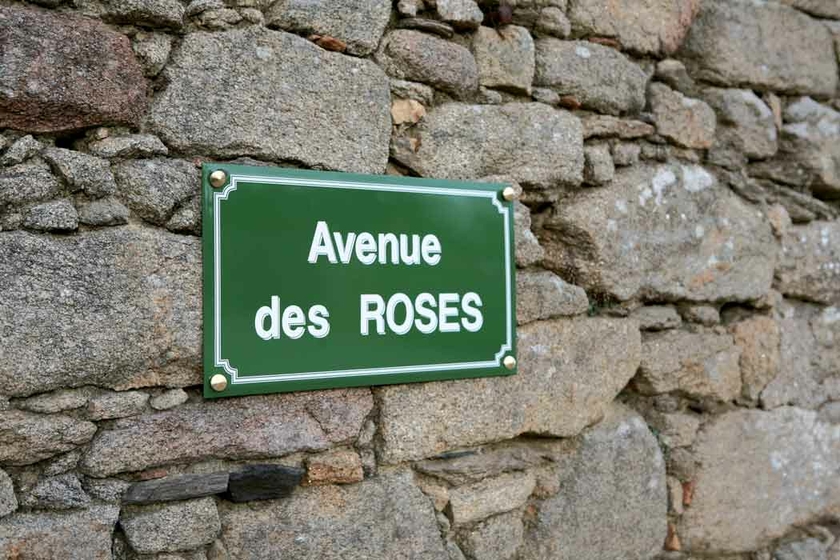 Panneau de rue personnalisé - grand format - Mobilier Urbain