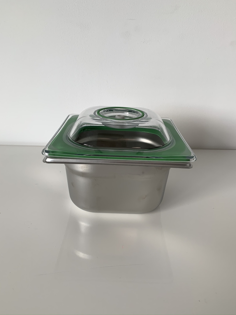 BOITE SS VIDE INOX 1/6 H10 - BOITES INOX - sico-france