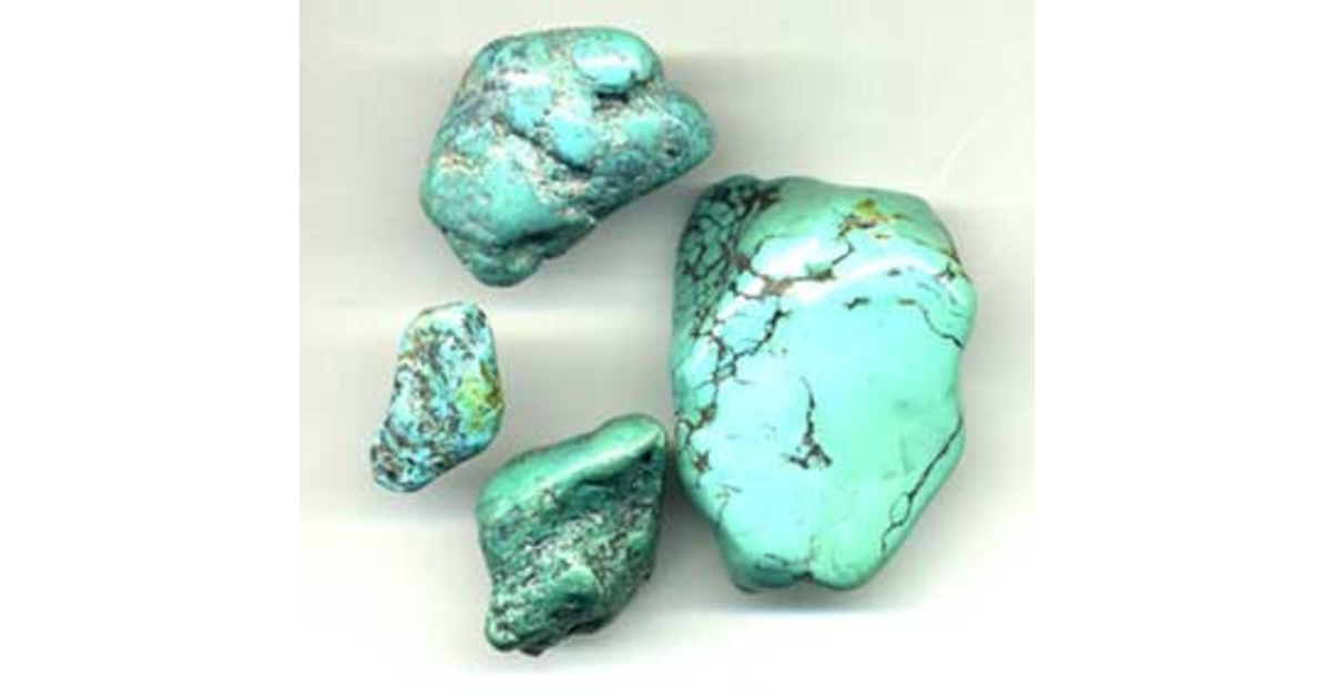 Nodule en turquoise naturelle de qualité E de 45 gr.