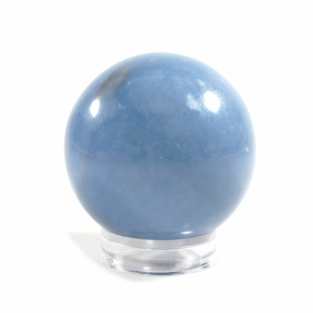 Pièce Unique - Boule en Angélite du Pérou de 5cm - BIEN-ÊTRE/Boules de ...