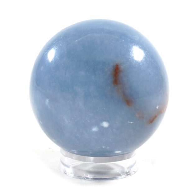 Pièce Unique - Boule en Angélite du Pérou de 5,5cm - BIEN-ÊTRE/Boules ...