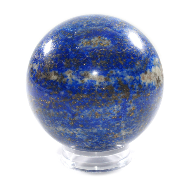 Boule en pierre de Lapis lazuli de 355g Qualité Extra - Pièce Unique ...
