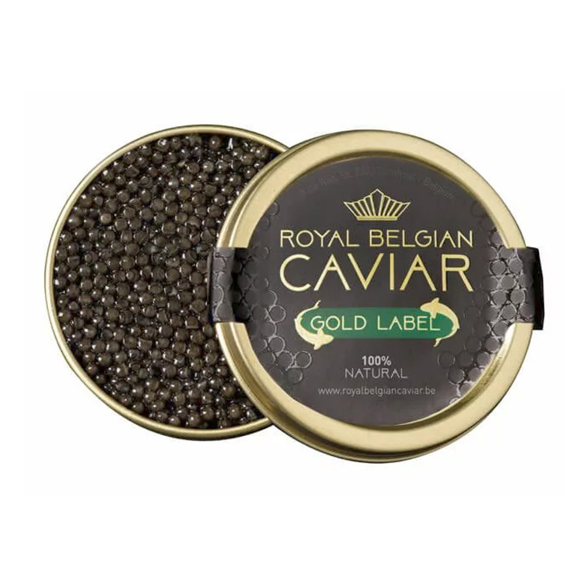 Caviar - Royal Belgian Caviar - Caviar Gold Label - Les Vins Brunin ...