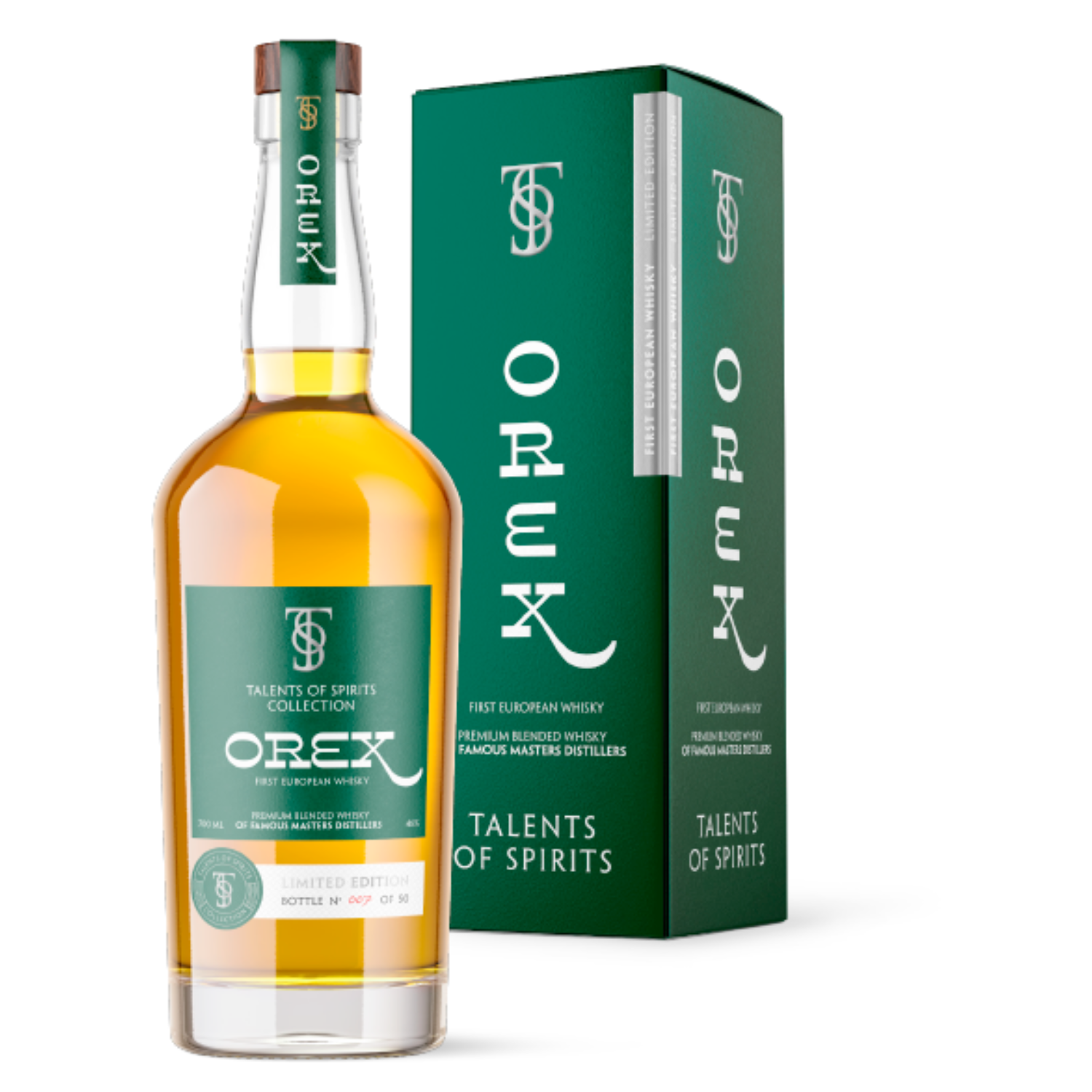 Whisky - OREX - Talent of Spirits - 46° - 70 cl - Belgique - Whisky/Belgique - Les Vins Brunin ...