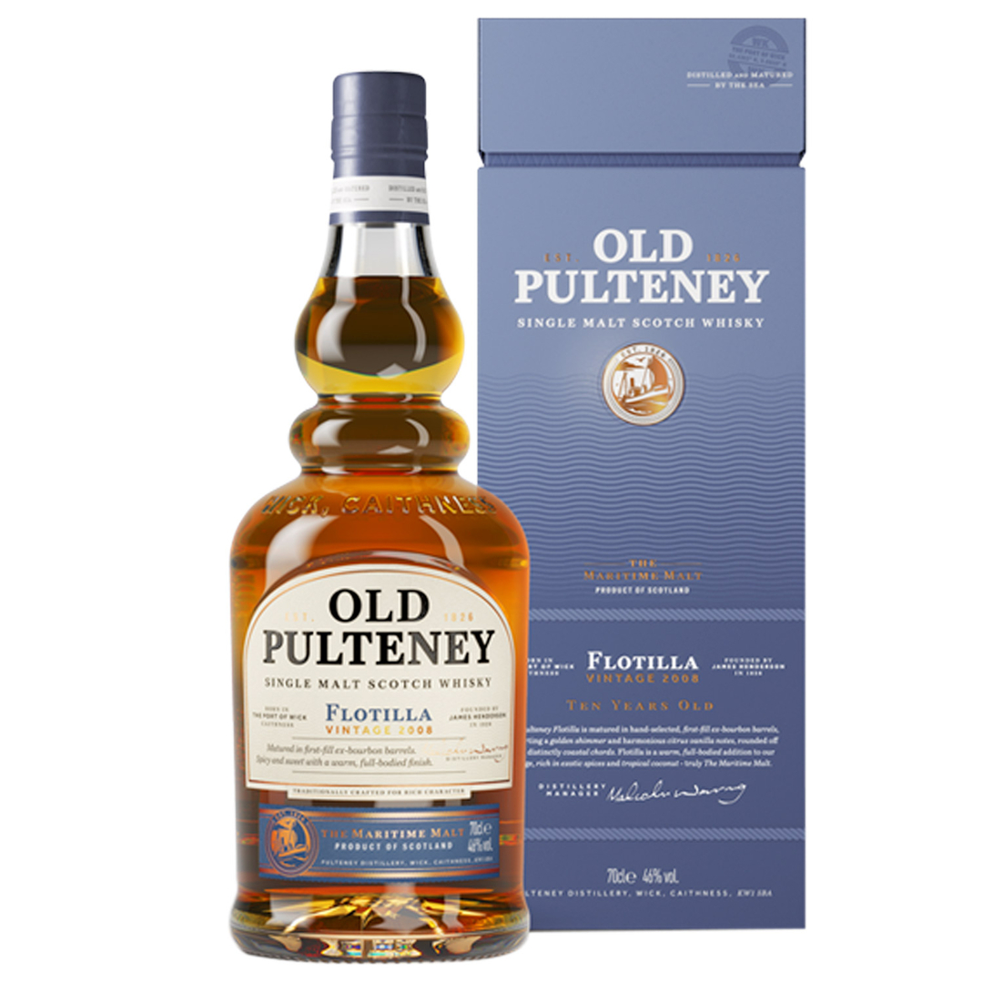 Whisky - Old Pulteney - Flotilla Vintage 2012 - Ecosse - Single Malt - Non Tourbé - 70 cl - 46 ...