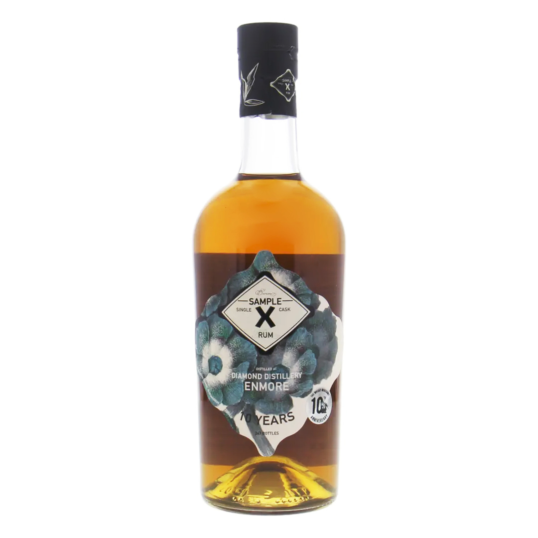 Sample X - Rum - Single Cask - Diamond Distillery - Enmore - 10 Ans ...