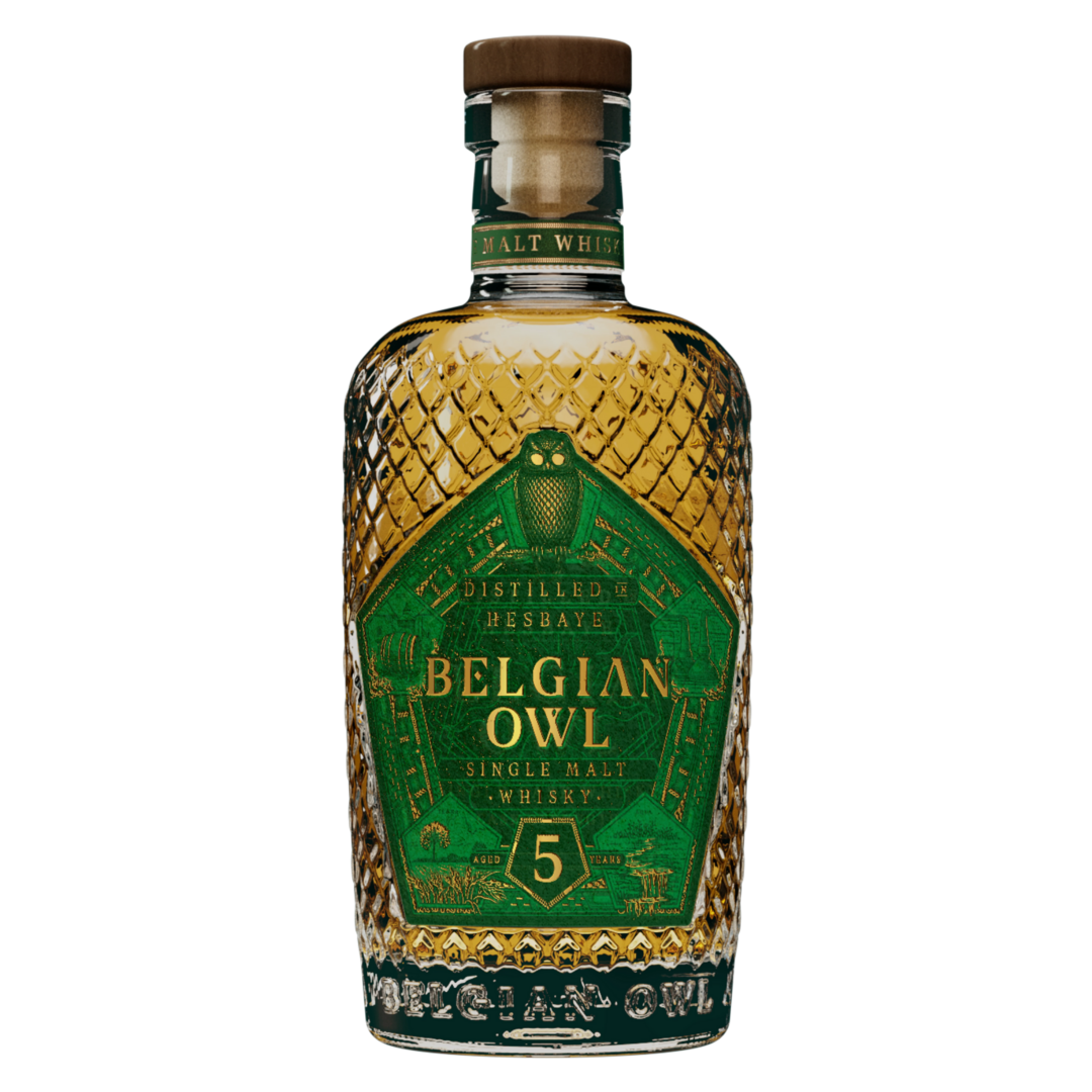 Whisky - Belgian Owl 5 Years - Single Malt - 50cl - 46° - Whisky/Belgique - Les Vins Brunin-Guillier