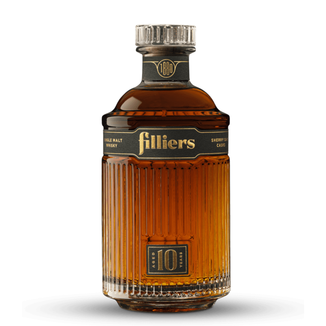 Whisky - Filliers - Sherry Oak - 10 ans - 70 cl - 43° - Whisky/Belgique - Les Vins Brunin-Guillier