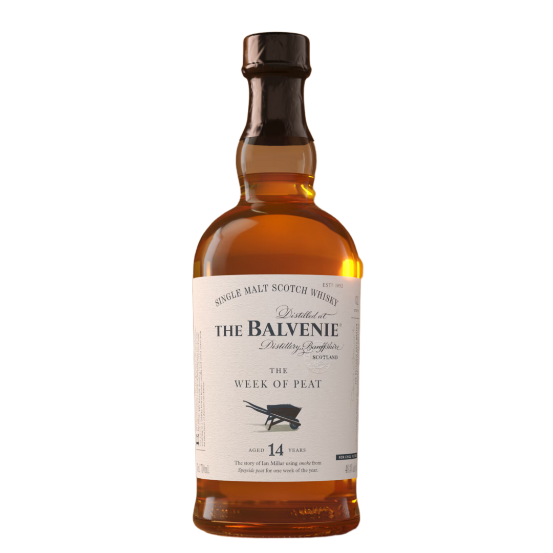 Whisky - The Balvenie - The Week of Peat - 14 Years - 70 cl - 48,3° - Whisky/Ecossais - Les Vins ...