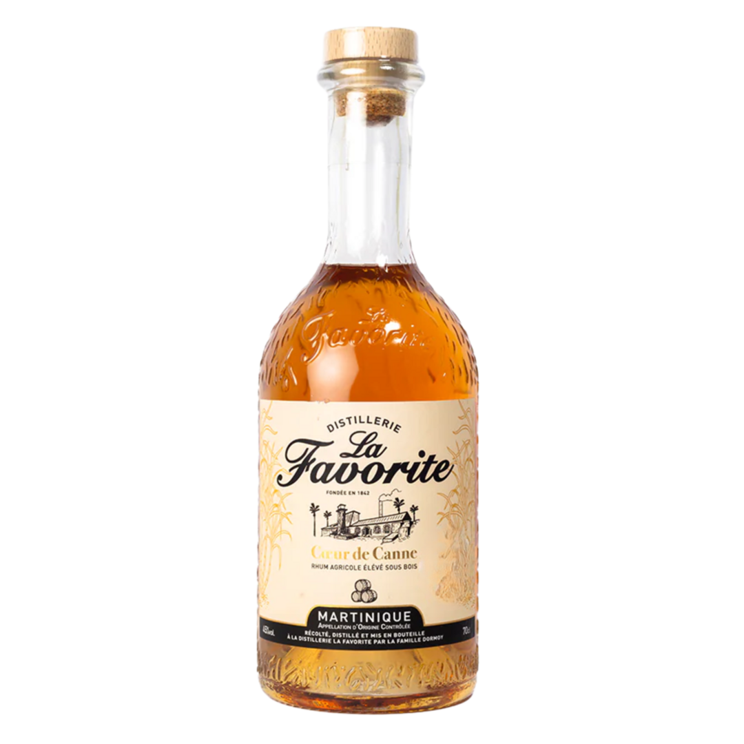 Rhum agricole ambré - Cœur de canne - La Favorite - Martinique - 70cl ...