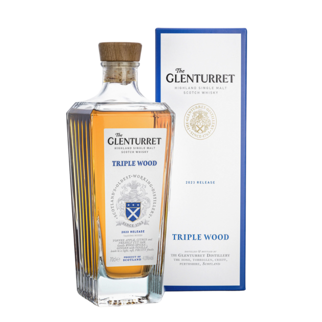 Whisky - The Glenturret - Triple Wood - 43° - 70 cl - Whisky/Ecossais - Les Vins Brunin-Guillier