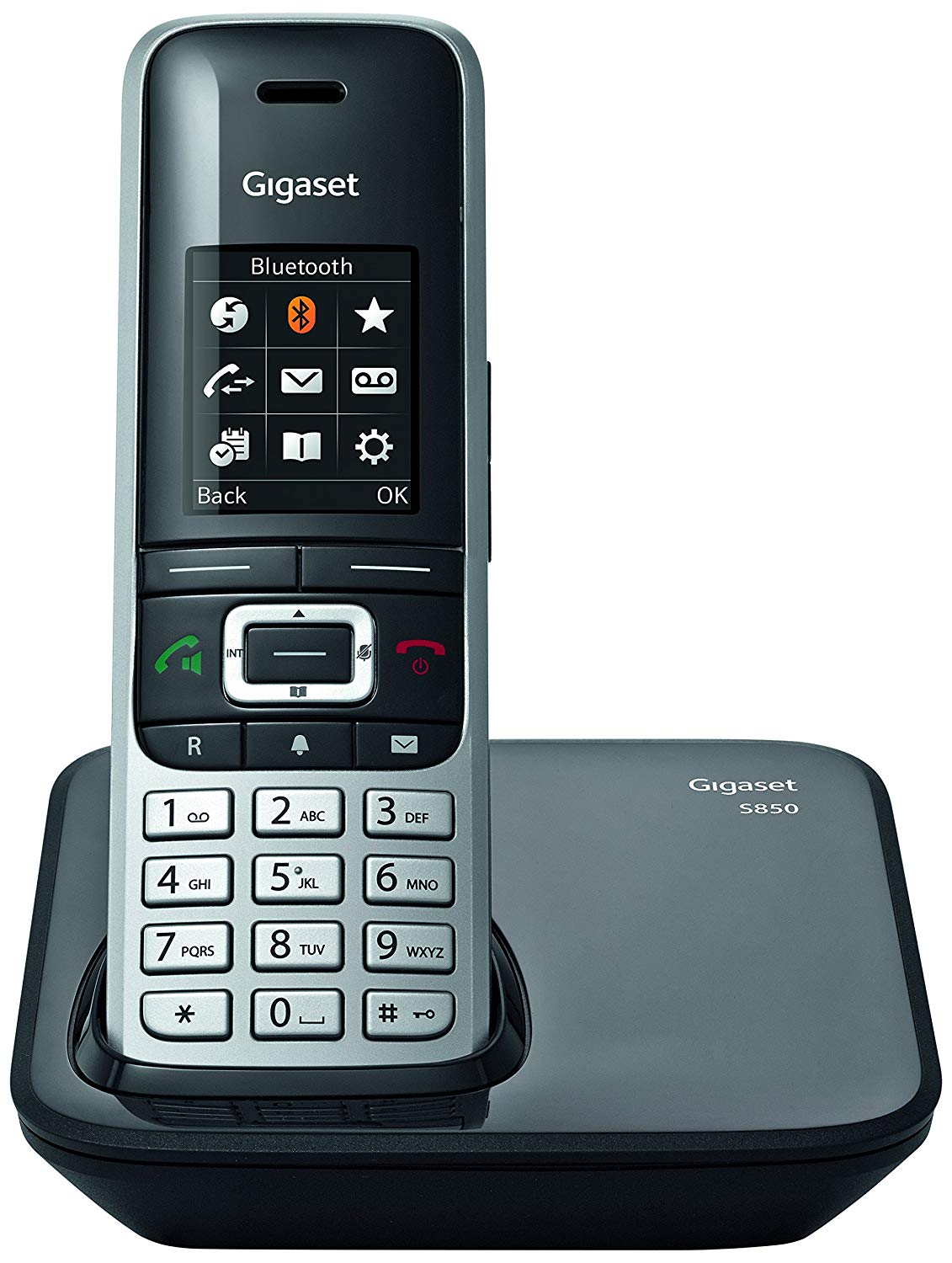 Gigaset S850 Noir Téléphone Sans fil DECT/GAP - Téléphonie/Téléphones ...