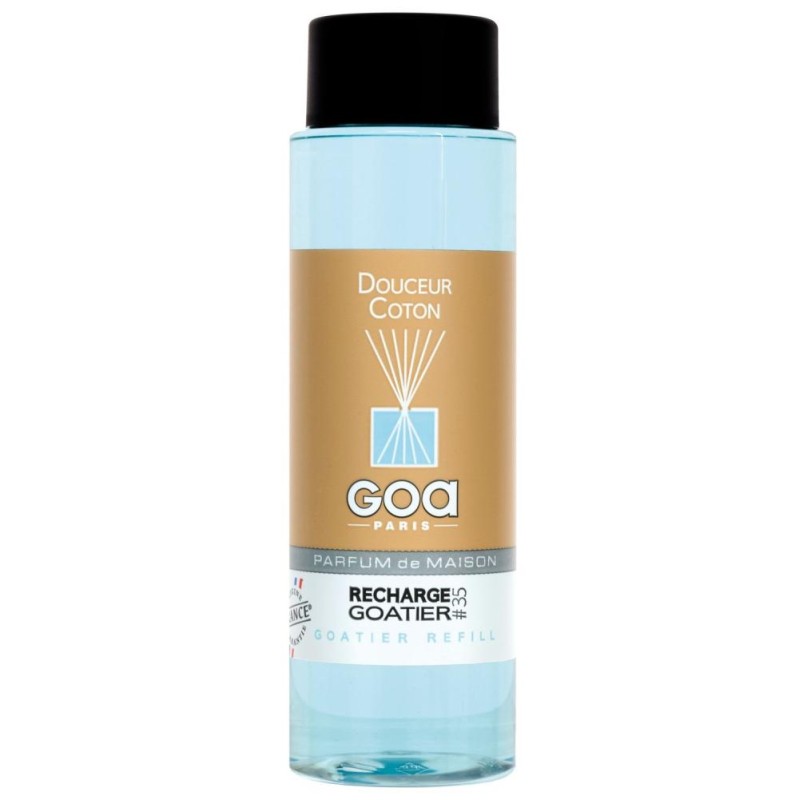 Recharge diffuseur à parfum GOA - Douceur de Coton 250ml - Décoration ...