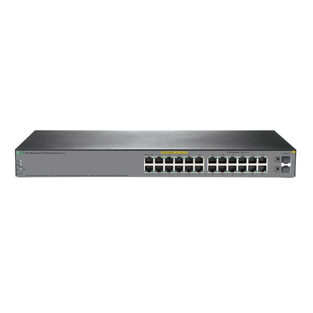 Switch HPE OfficeConnect 1920s 24G 2SFP PPoE+ - infinytech-reunion