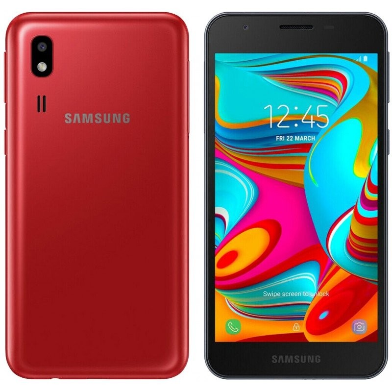 Smartphone SAMSUNG Galaxy A2 A260F 5" Rouge - infinytech-reunion