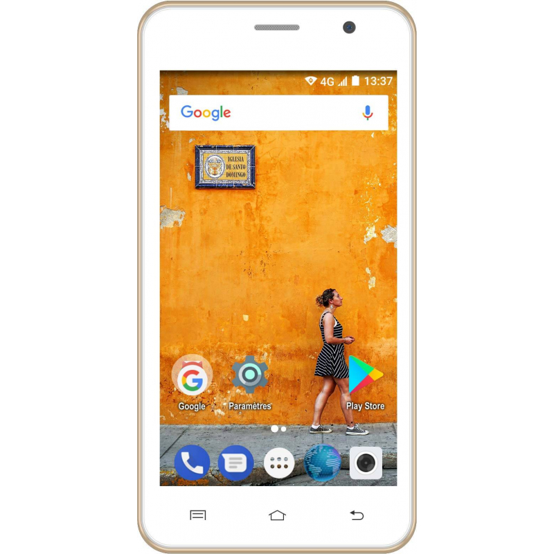 Smartphone KONROW Easy Touch 4,5" 4G Or - infinytech-reunion