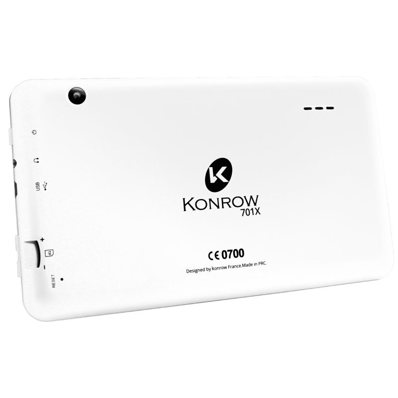 Tablette tactile KONROW K-TAB 701x 7" Blanche - infinytech-reunion
