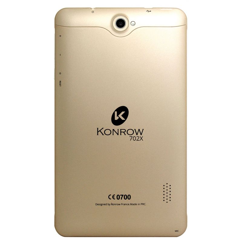 Tablette tactile KONROW K-TAB 702 x 7" 3G Or - infinytech-reunion