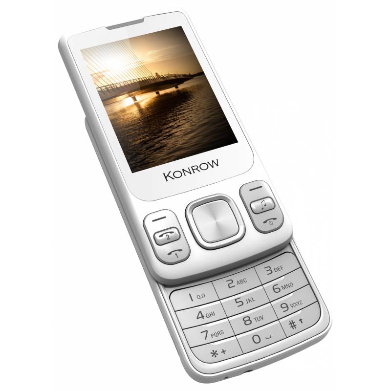 GSM KONROW Slider Blanc - infinytech-reunion