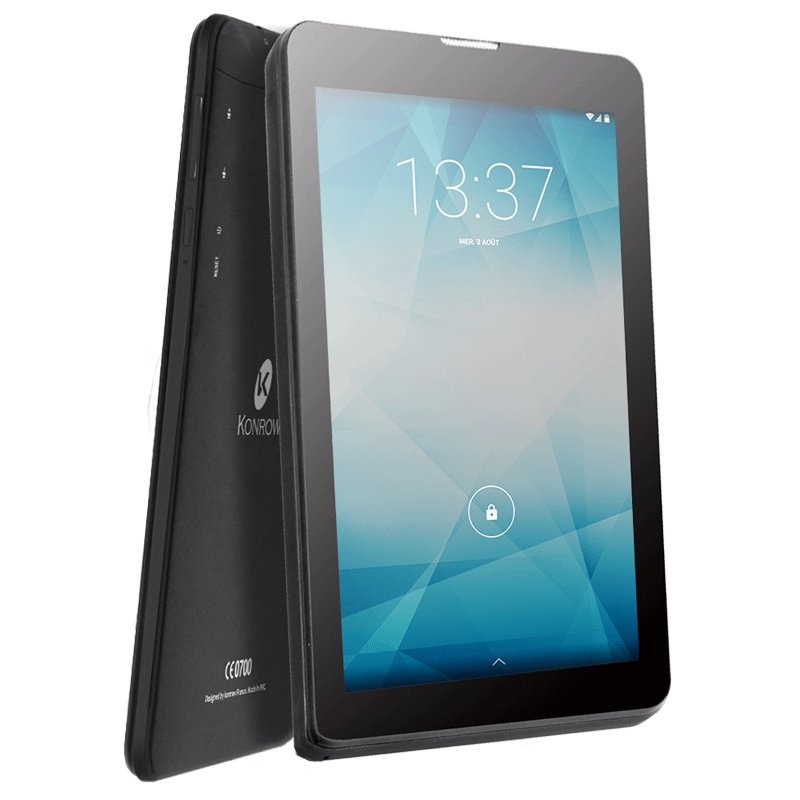 Tablette tactile KONROW K-TAB 702 x 7" 3G Noire- infinytech-reunion