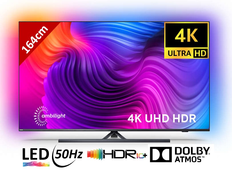 TV LED PHILIPS 65PUS8556/12 65" 164cm 4K - infinytech-reunion