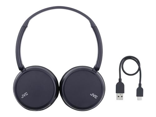 Casque micro JVC HA-S36W Bluetooth Bleu - infinytech-reunion