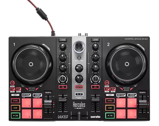 Contrôleur DJ HERCULES Impulse 200 MK2 - infinytech-reunion