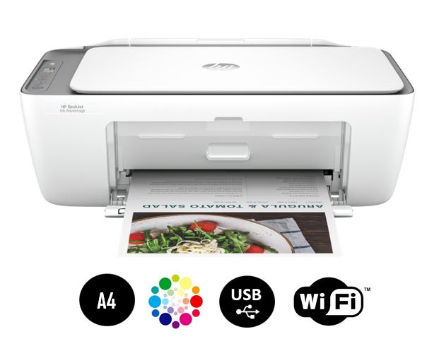 Jet d'encre multifonction HP DeskJet 2876 Wi-Fi - infinytech-reunion