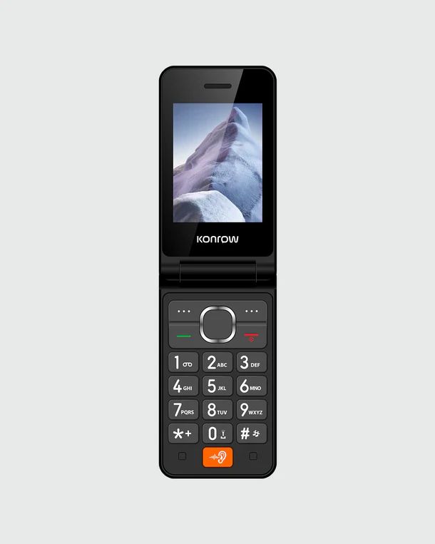 GSM KONROW Senior FLIP 4G - infinytech-reunion