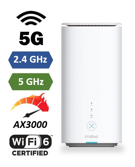 Routeur Wi-Fi 5G STRONG AX3000 - infinytech-reunion
